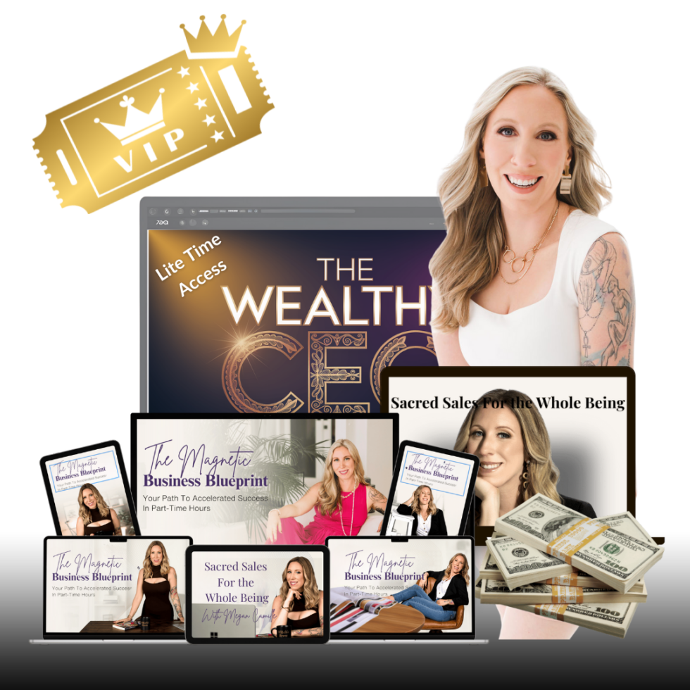 The Wealthy CEO S2 VIP Page | Megan Camille | Intuitive Business Consulting